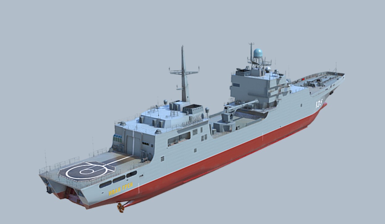 TÀU ĐỔ BỘ LỚP Ivan Gren, PROJECT 11711 - Lemo's linkebook